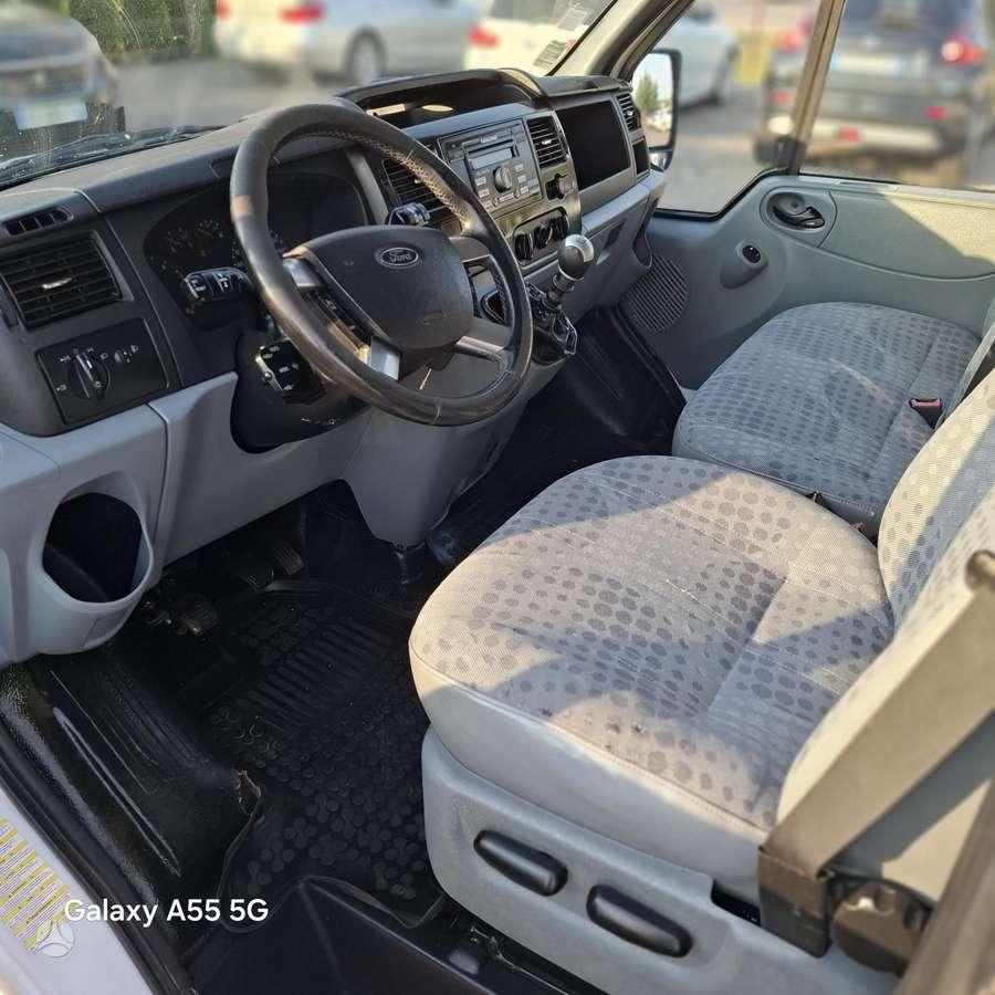 White Ford Transit 2010 in Silale, with an engine capacity of 2.20 L and mileage of 202 thousand km for 3800 €, photo 16 on AUTOMOTO.COM.LV