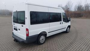 White Ford Transit 2011 in Marijampole, with an engine capacity of 2.20 L and mileage of 186 thousand km for 7200 €, photo 3 on AUTOMOTO.COM.LV