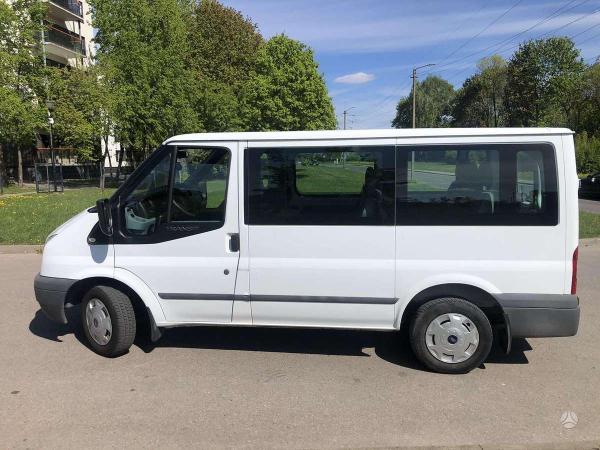 White Ford Transit 2011 in Kaunas, with an engine capacity of 2.20 L and mileage of 188 thousand km for 5999 €, photo 7 on AUTOMOTO.COM.LV