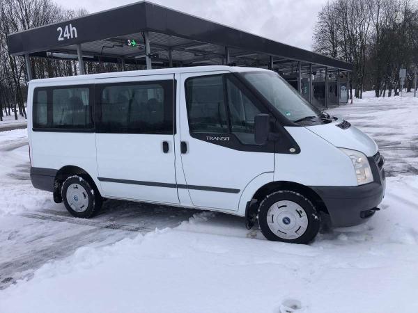 White Ford Transit 2011 in Kaunas, with an engine capacity of 2.20 L and mileage of 189 thousand km for 5950 €, photo 1 on AUTOMOTO.COM.LV
