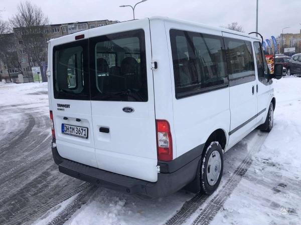 White Ford Transit 2011 in Kaunas, with an engine capacity of 2.20 L and mileage of 189 thousand km for 5950 €, photo 5 on AUTOMOTO.COM.LV