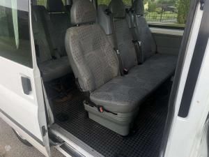 White Ford Transit 2011 in Plunge, with an engine capacity of 2.20 L and mileage of 310 thousand km for 1800 €, photo 6 on AUTOMOTO.COM.LV