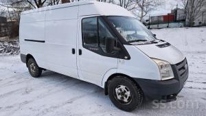 White Ford Transit 2012 in Riga, with an engine capacity of 2.20 L and mileage of 333 thousand km for 4250 €, photo  on AUTOMOTO.COM.LV