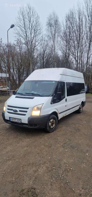 Balts Ford Transit 2012 Viļņa, ar dzinēja tilpumu 2.20 L un nobraukumu 399 tūkst. km par 3400 €, foto  vietnē AUTOMOTO.COM.LV