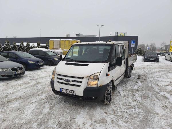 White Ford Transit 2012 in Kaunas, with an engine capacity of 2.20 L and mileage of 464 thousand km for 4000 €, photo 1 on AUTOMOTO.COM.LV
