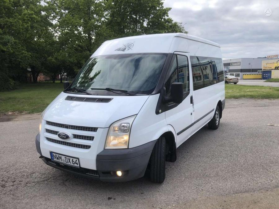 Balts Ford Transit 2012 Kauņa, ar dzinēja tilpumu 2.20 L un nobraukumu 218 tūkst. km par 5700 €, foto 4 vietnē AUTOMOTO.COM.LV