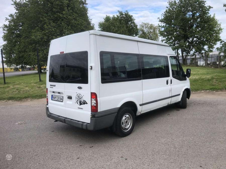 Balts Ford Transit 2012 Kauņa, ar dzinēja tilpumu 2.20 L un nobraukumu 218 tūkst. km par 5700 €, foto 8 vietnē AUTOMOTO.COM.LV