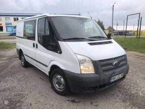 White Ford Transit 2012 in Kaunas, with an engine capacity of 2.20 L and mileage of 207 thousand km for 3400 €, photo 5 on AUTOMOTO.COM.LV