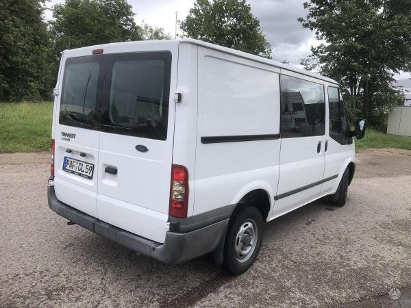 White Ford Transit 2012 in Kaunas, with an engine capacity of 2.20 L and mileage of 207 thousand km for 3400 €, photo 5 on AUTOMOTO.COM.LV