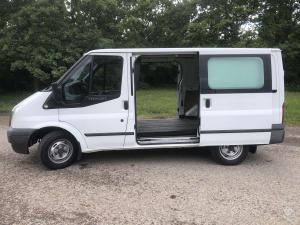 White Ford Transit 2012 in Kaunas, with an engine capacity of 2.20 L and mileage of 207 thousand km for 3400 €, photo 7 on AUTOMOTO.COM.LV