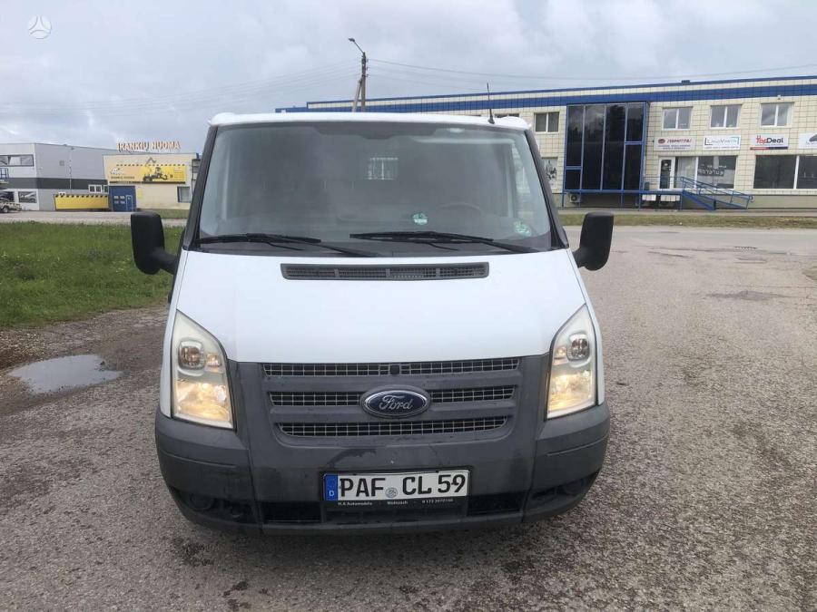 White Ford Transit 2012 in Kaunas, with an engine capacity of 2.20 L and mileage of 207 thousand km for 3400 €, photo 22 on AUTOMOTO.COM.LV