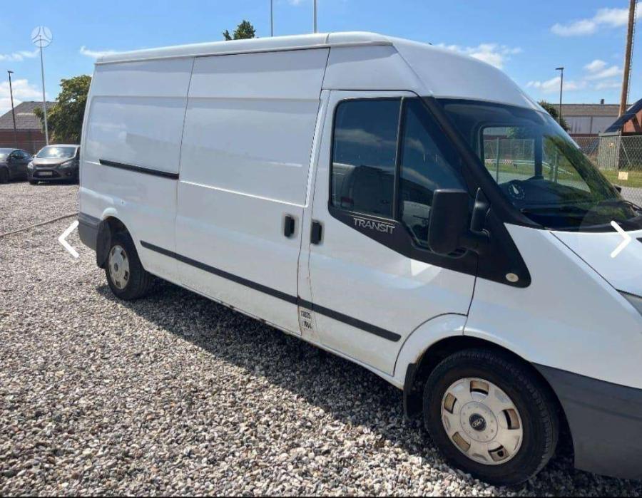 Balts Ford Transit 2012 Tauragė, ar dzinēja tilpumu 2.20 L un nobraukumu 240 tūkst. km par 3400 €, foto 1 vietnē AUTOMOTO.COM.LV