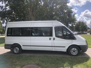 Balts Ford Transit 2012 Kauņa, ar dzinēja tilpumu 2.20 L un nobraukumu 173 tūkst. km par 7900 €, foto  vietnē AUTOMOTO.COM.LV