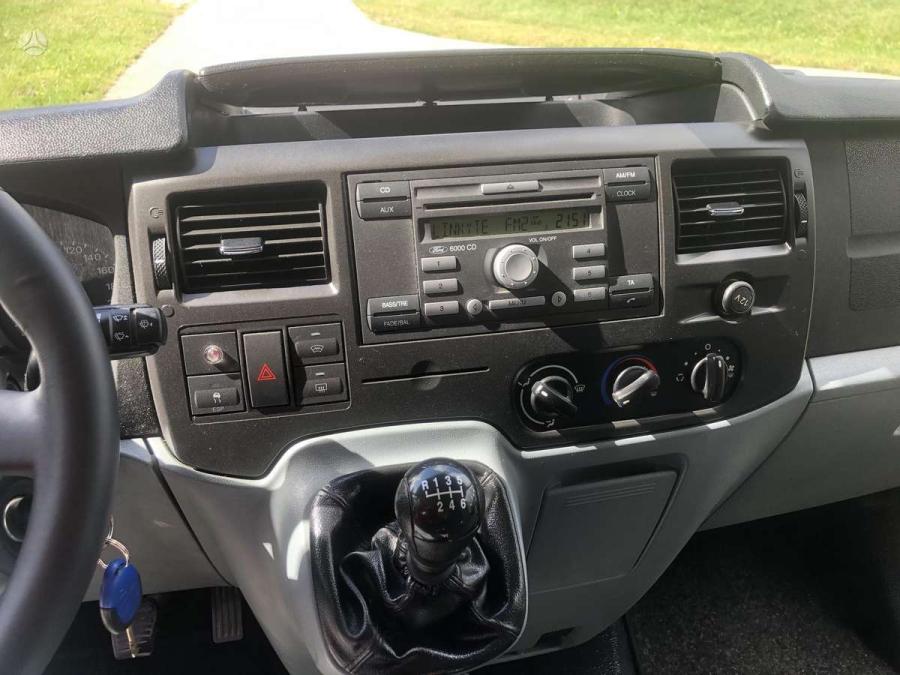 Balts Ford Transit 2012 Kauņa, ar dzinēja tilpumu 2.20 L un nobraukumu 173 tūkst. km par 7900 €, foto 6 vietnē AUTOMOTO.COM.LV
