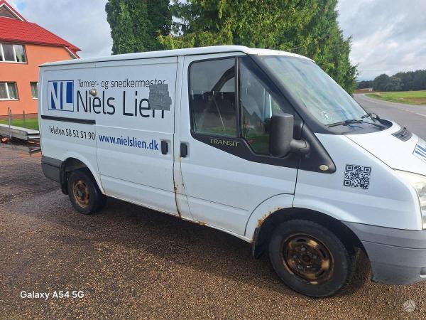 White Ford Transit 2012 in Taurage, with an engine capacity of 2.20 L and mileage of 200 thousand km for 2800 €, photo 3 on AUTOMOTO.COM.LV