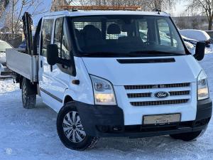White Ford Transit 2013 in Siauliai, with an engine capacity of 2.20 L and mileage of 3320 thousand km for 7500 €, photo 4 on AUTOMOTO.COM.LV