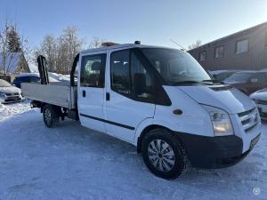 White Ford Transit 2013 in Siauliai, with an engine capacity of 2.20 L and mileage of 3320 thousand km for 7500 €, photo 7 on AUTOMOTO.COM.LV