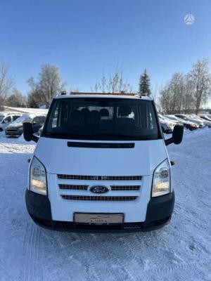 White Ford Transit 2013 in Siauliai, with an engine capacity of 2.20 L and mileage of 3320 thousand km for 7500 €, photo 8 on AUTOMOTO.COM.LV