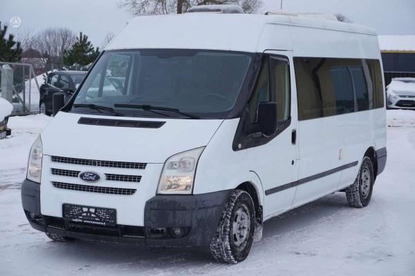 White Ford Transit 2013 in Klaipeda, with an engine capacity of 2.20 L and mileage of 275 thousand km for 6600 €, photo 3 on AUTOMOTO.COM.LV