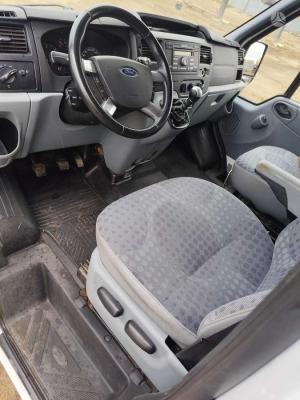 White Ford Transit 2013 in Silute, with an engine capacity of 0.22 L and mileage of 166 thousand km for 6500 €, photo 14 on AUTOMOTO.COM.LV