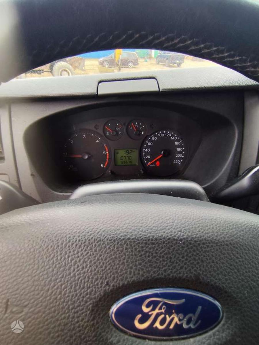White Ford Transit 2013 in Silute, with an engine capacity of 0.22 L and mileage of 166 thousand km for 6500 €, photo 17 on AUTOMOTO.COM.LV