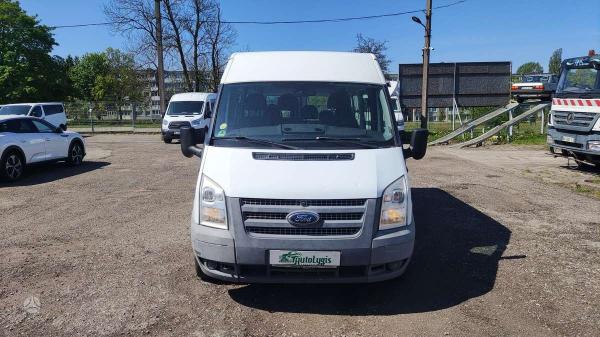 White Ford Transit 2013 in Klaipeda, with an engine capacity of 2.20 L and mileage of 270 thousand km for 6850 €, photo 3 on AUTOMOTO.COM.LV