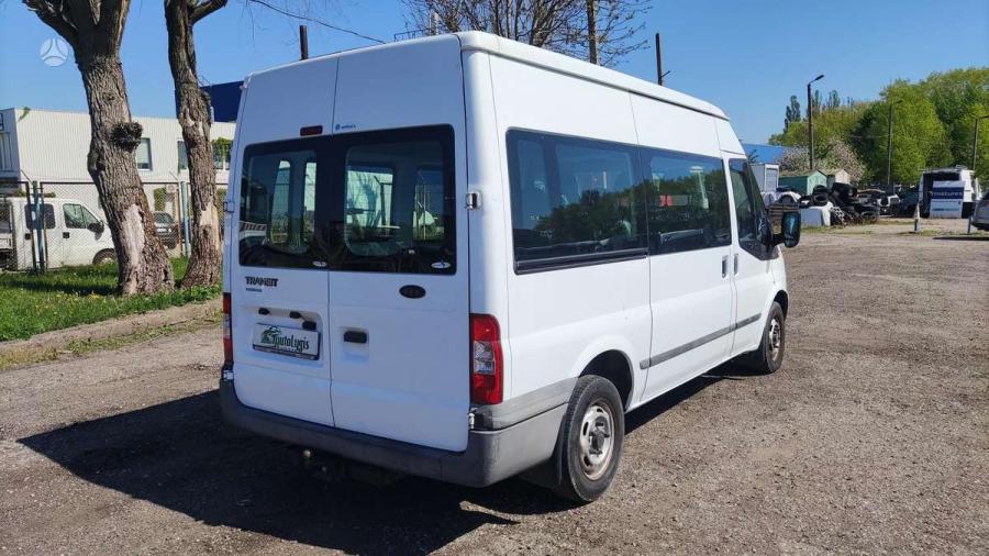 Balts Ford Transit 2013 Klaipėda, ar dzinēja tilpumu 2.20 L un nobraukumu 270 tūkst. km par 6850 €, foto 9 vietnē AUTOMOTO.COM.LV
