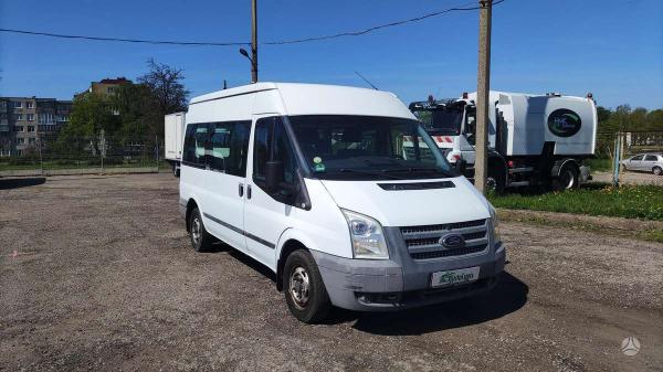White Ford Transit 2013 in Klaipeda, with an engine capacity of 2.20 L and mileage of 270 thousand km for 6850 €, photo 10 on AUTOMOTO.COM.LV