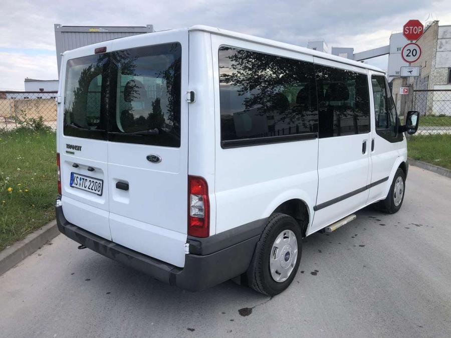White Ford Transit 2013 in Kaunas, with an engine capacity of 0.00 L and mileage of 266 thousand km for 6150 €, photo 5 on AUTOMOTO.COM.LV