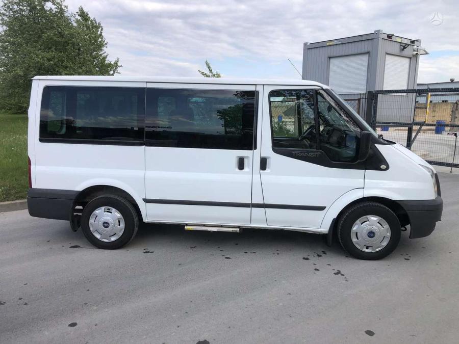 White Ford Transit 2013 in Kaunas, with an engine capacity of 0.00 L and mileage of 266 thousand km for 6150 €, photo 6 on AUTOMOTO.COM.LV