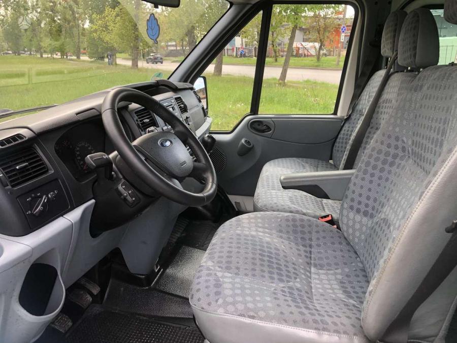 White Ford Transit 2013 in Kaunas, with an engine capacity of 0.00 L and mileage of 266 thousand km for 6150 €, photo 11 on AUTOMOTO.COM.LV