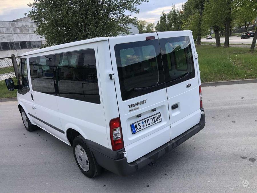 White Ford Transit 2013 in Kaunas, with an engine capacity of 0.00 L and mileage of 266 thousand km for 6150 €, photo 17 on AUTOMOTO.COM.LV
