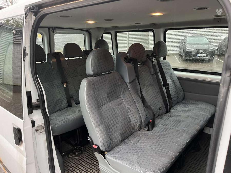 White Ford Transit 2013 in Vilnius, with an engine capacity of 2.20 L and mileage of 360 thousand km for 3900 €, photo 8 on AUTOMOTO.COM.LV