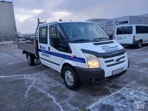 Balts Ford Transit 2014 Kauņa, ar dzinēja tilpumu 2.20 L un nobraukumu 240 tūkst. km par 7800 €, foto  vietnē AUTOMOTO.COM.LV