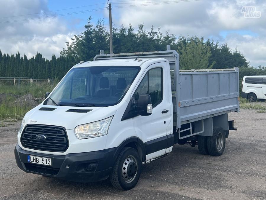 White Ford Transit 2014 in Kedainiai, with an engine capacity of 2.20 L and mileage of 151 thousand km for 13500 €, photo 3 on AUTOMOTO.COM.LV