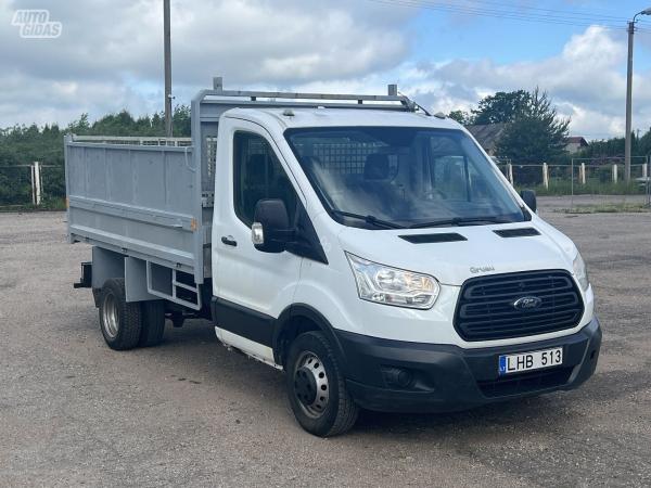 White Ford Transit 2014 in Kedainiai, with an engine capacity of 2.20 L and mileage of 151 thousand km for 13500 €, photo 3 on AUTOMOTO.COM.LV