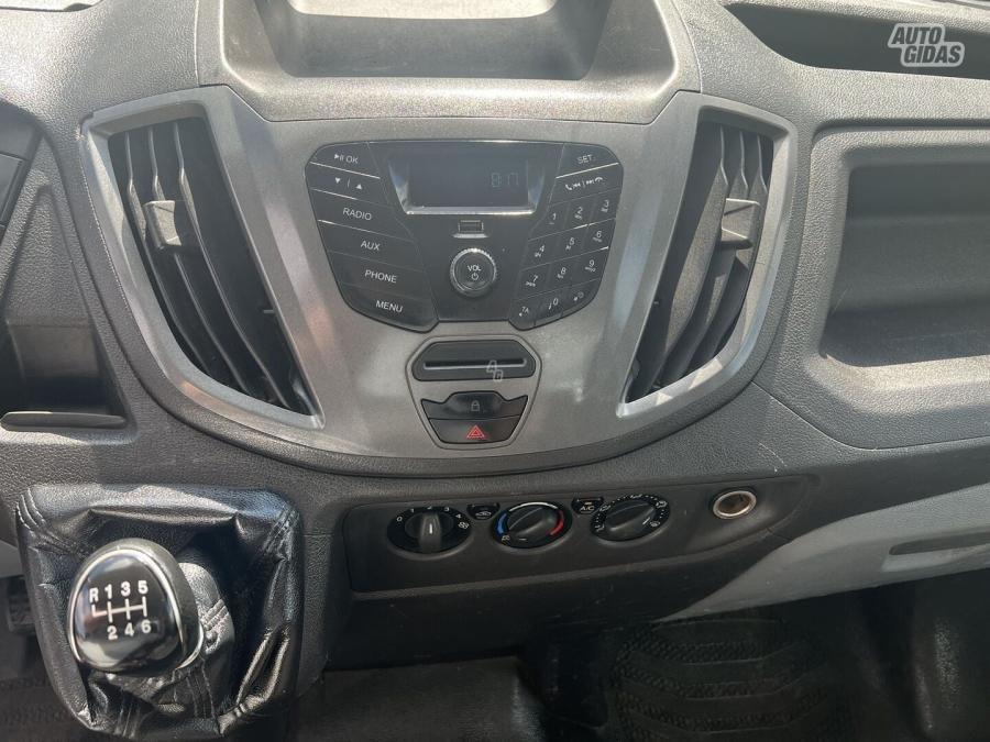 White Ford Transit 2014 in Kedainiai, with an engine capacity of 2.20 L and mileage of 151 thousand km for 13500 €, photo 14 on AUTOMOTO.COM.LV