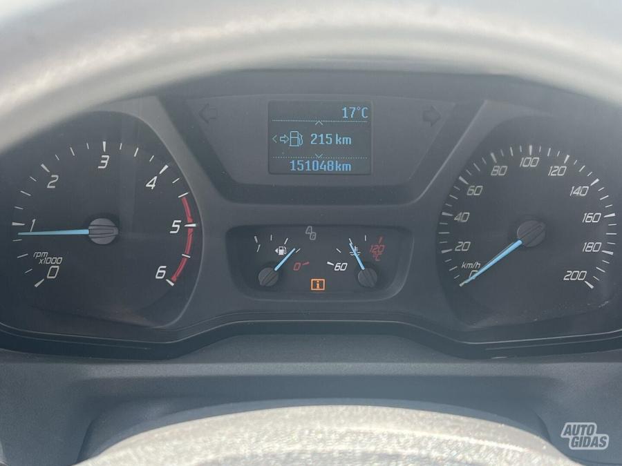 White Ford Transit 2014 in Kedainiai, with an engine capacity of 2.20 L and mileage of 151 thousand km for 13500 €, photo 17 on AUTOMOTO.COM.LV