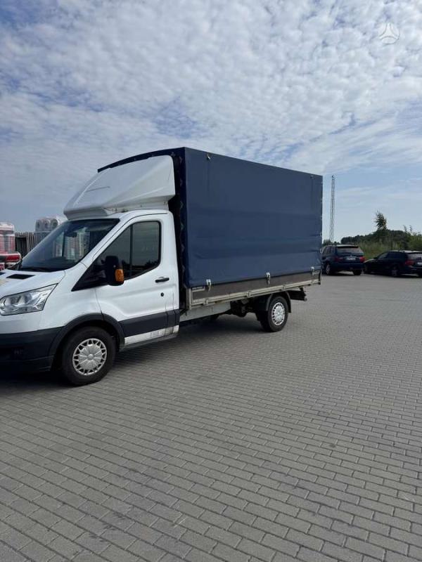 White Ford Transit 2014 in Klaipeda, with an engine capacity of 2.20 L and mileage of 135 thousand km for 7256 €, photo 1 on AUTOMOTO.COM.LV