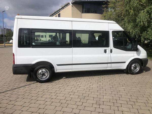 Ford Transit 2014 in Kaunas on AUTOMOTO.COM.LV White Ford Transit 2014 in Kaunas, with an engine capacity of 2.20 L and mileage of 227 thousand km for 8800 €, photo 5 on AUTOMOTO.COM.LV