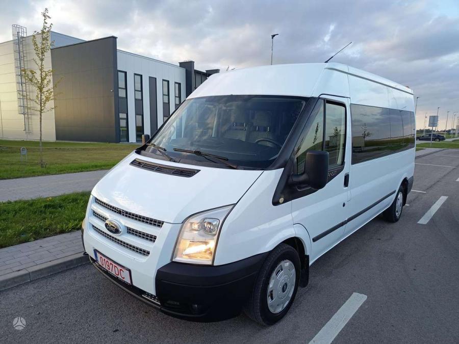 Balts Ford Transit 2014 Marijampole, ar dzinēja tilpumu 2.20 L un nobraukumu 238 tūkst. km par 6999 €, foto 1 vietnē AUTOMOTO.COM.LV