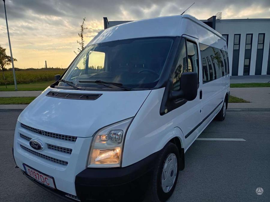 Balts Ford Transit 2014 Marijampole, ar dzinēja tilpumu 2.20 L un nobraukumu 238 tūkst. km par 6999 €, foto 12 vietnē AUTOMOTO.COM.LV