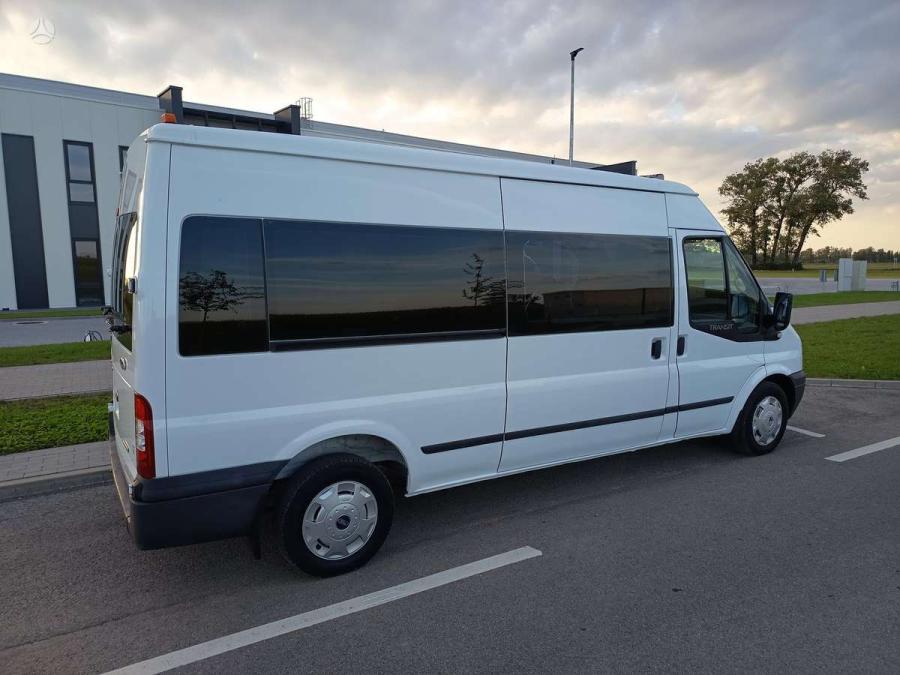 Balts Ford Transit 2014 Marijampole, ar dzinēja tilpumu 2.20 L un nobraukumu 238 tūkst. km par 6999 €, foto 13 vietnē AUTOMOTO.COM.LV