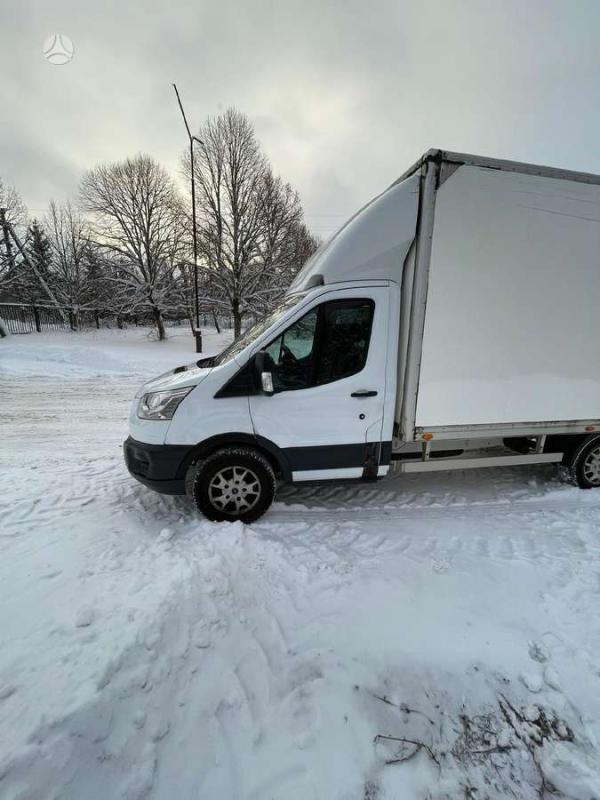 White Ford Transit 2015 in Telschi, with an engine capacity of 2.20 L and mileage of 320 thousand km for 7000 €, photo 4 on AUTOMOTO.COM.LV