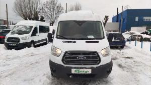 White Ford Transit 2015 in Klaipeda, with an engine capacity of 2.20 L and mileage of 218 thousand km for 12500 €, photo 3 on AUTOMOTO.COM.LV