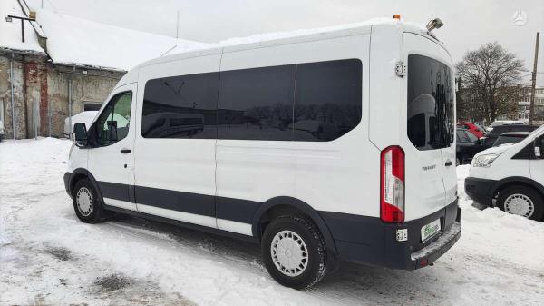 White Ford Transit 2015 in Klaipeda, with an engine capacity of 2.20 L and mileage of 218 thousand km for 12500 €, photo 5 on AUTOMOTO.COM.LV