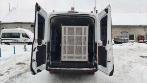 White Ford Transit 2015 in Klaipeda, with an engine capacity of 2.20 L and mileage of 218 thousand km for 12500 €, photo 9 on AUTOMOTO.COM.LV