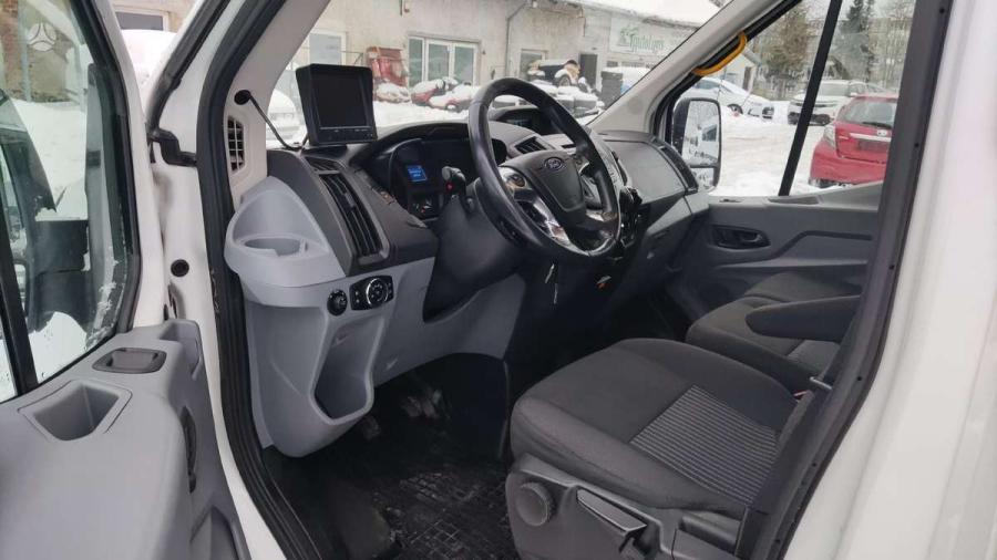 White Ford Transit 2015 in Klaipeda, with an engine capacity of 2.20 L and mileage of 218 thousand km for 12500 €, photo 25 on AUTOMOTO.COM.LV
