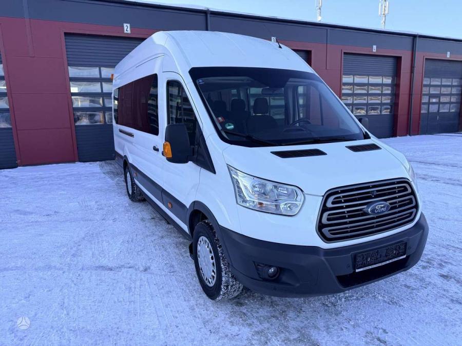 White Ford Transit 2015 in Kaunas, with an engine capacity of 2.20 L and mileage of 327 thousand km for 8800 €, photo 1 on AUTOMOTO.COM.LV