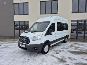 Balts Ford Transit 2015 Marijampole, ar dzinēja tilpumu 2.20 L un nobraukumu 226 tūkst. km par 12500 €, foto  vietnē AUTOMOTO.COM.LV